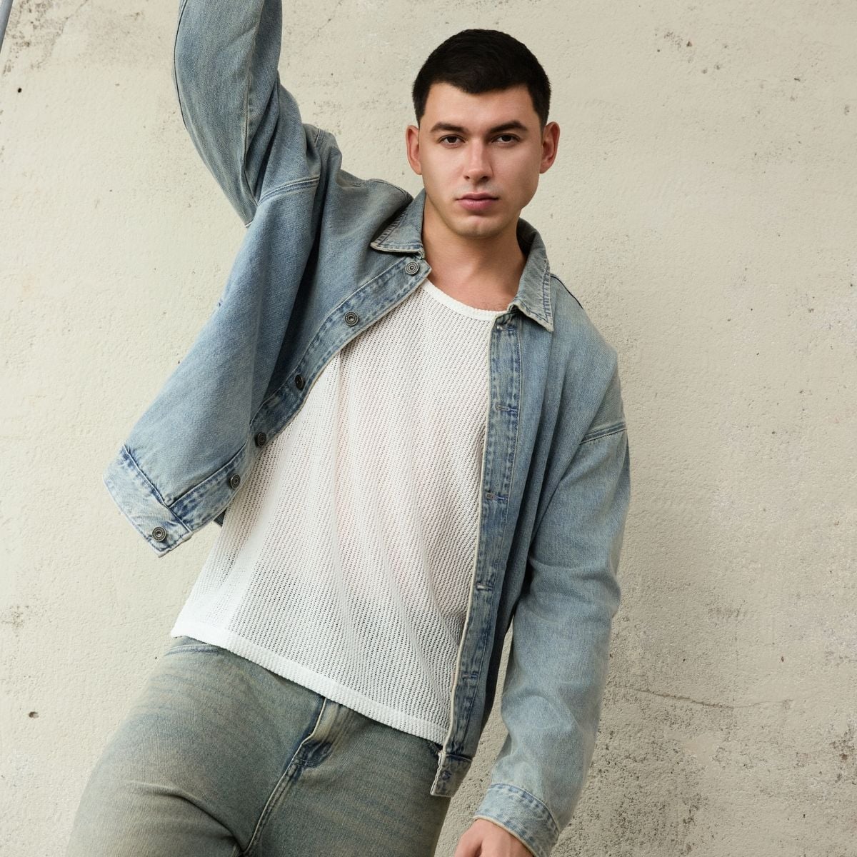 Áo Khoác Jeans Nam ICONDENIM Jacket Denim Light Blue