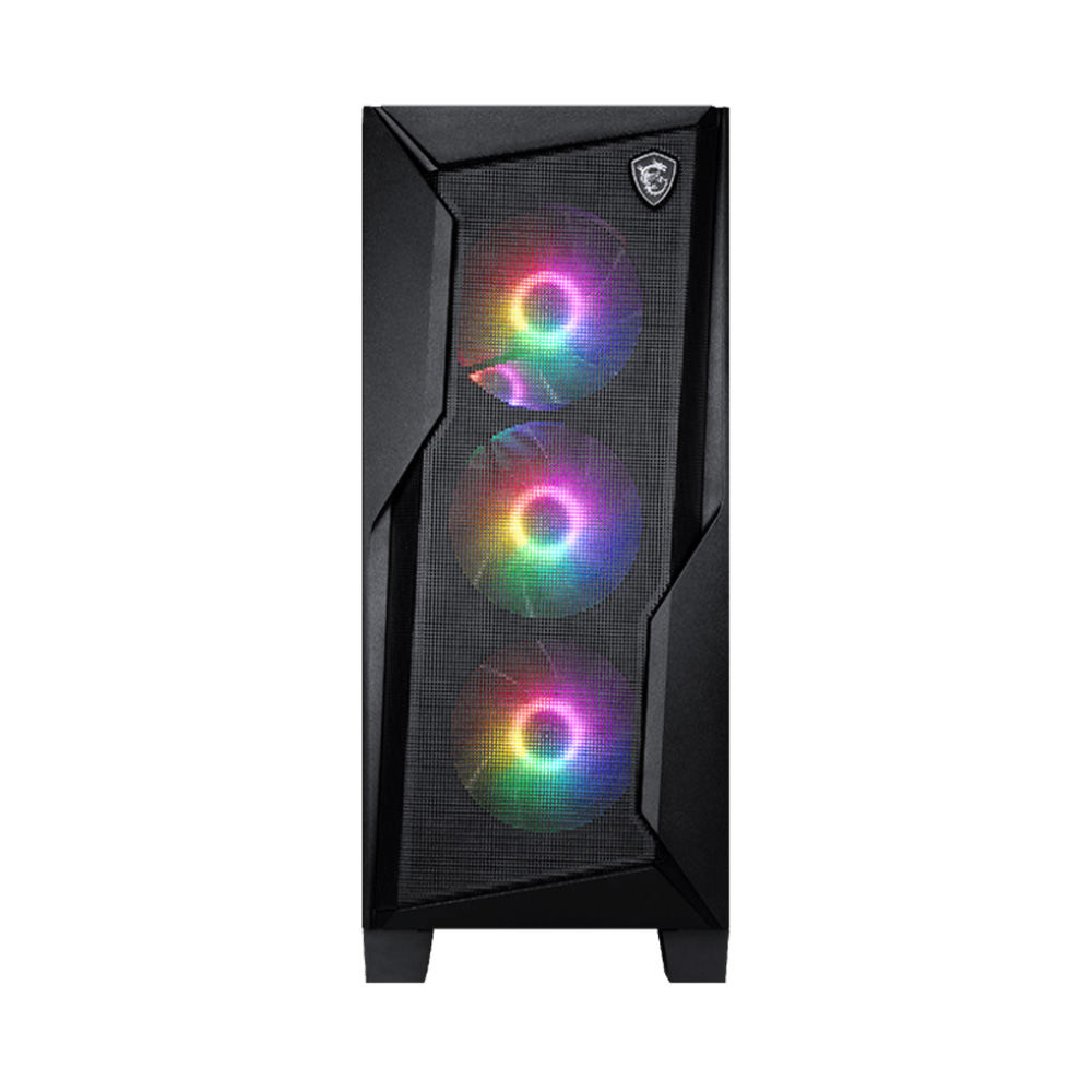 Case MSI MAG FORGE 130A AIRFLOW (ATX) ( 4 Fan RGB ) – Máy Tính Biên Hòa