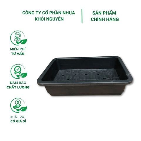 Chậu Trồng Rau Thông Minh 67x42x16cm - Nhựa PP bền màu, thoát nước tốt