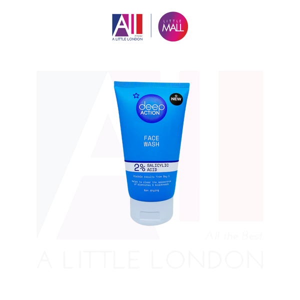 Sữa rửa mặt Superdrug Deep Action Face Wash 2% Salicylic Acid - 150ml