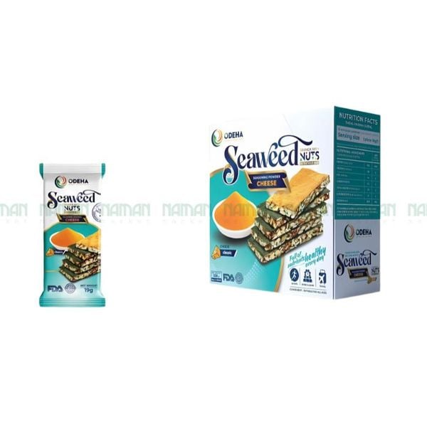 Seaweed Granola Bar Cheese Taste Odeha 304G – Nam An Market