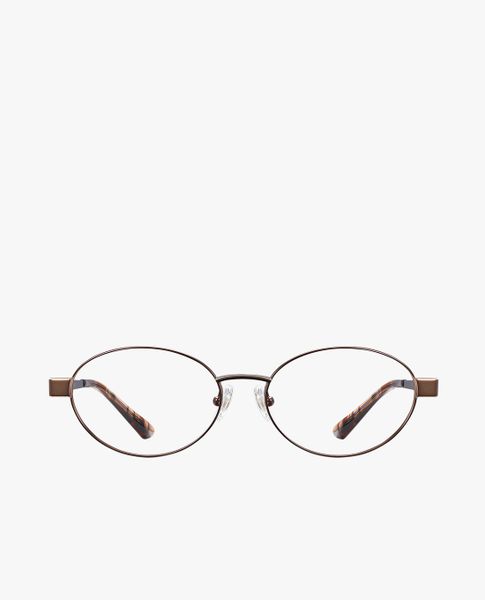 MUJOSH - Gọng kính oval unisex bản mảnh
