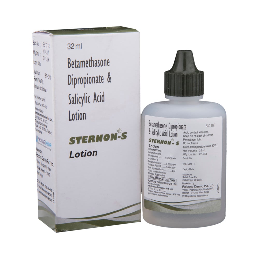 Sternon-S Lotion (32ml) – điều trị viêm da, vảy nến, eczema ...