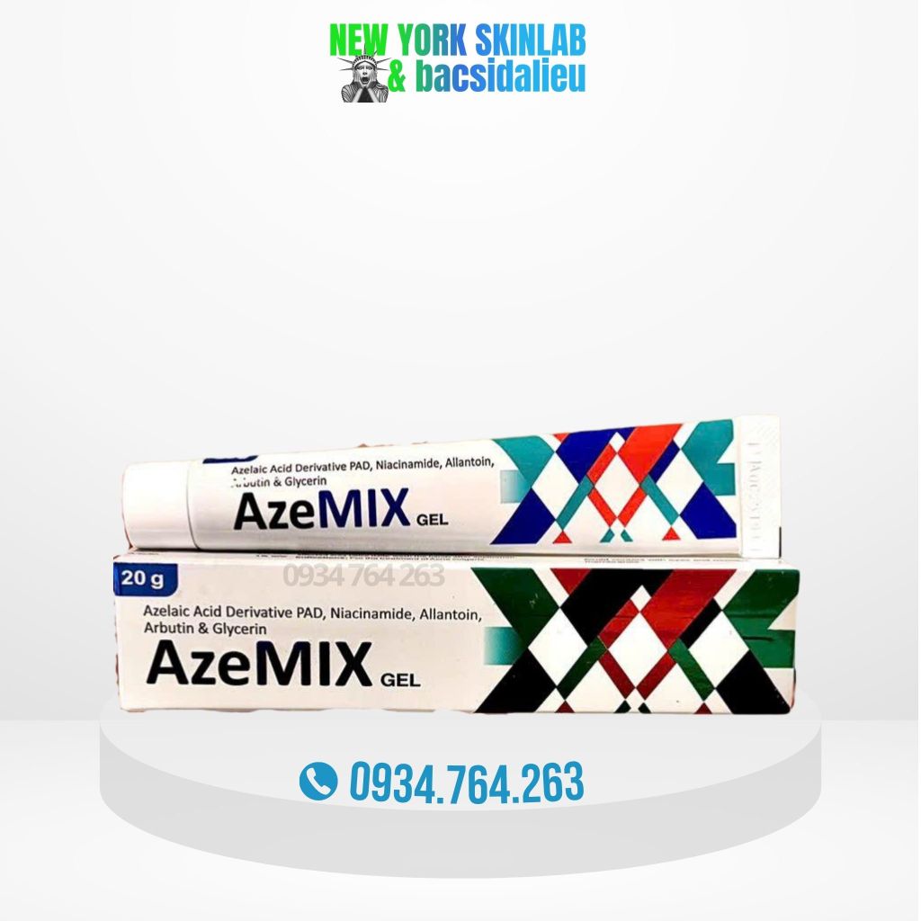 AzeMIX Gel (20g) - Gel Mờ Thâm, Giảm Mụn - 20% azelaic acid derivative ...