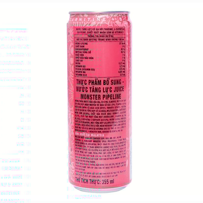 Nước tăng lực Monster Energy vị dứa hồng lon 355ml – Chuỗi Tạp Hóa Việt - Chuyên Sỉ Và Lẻ