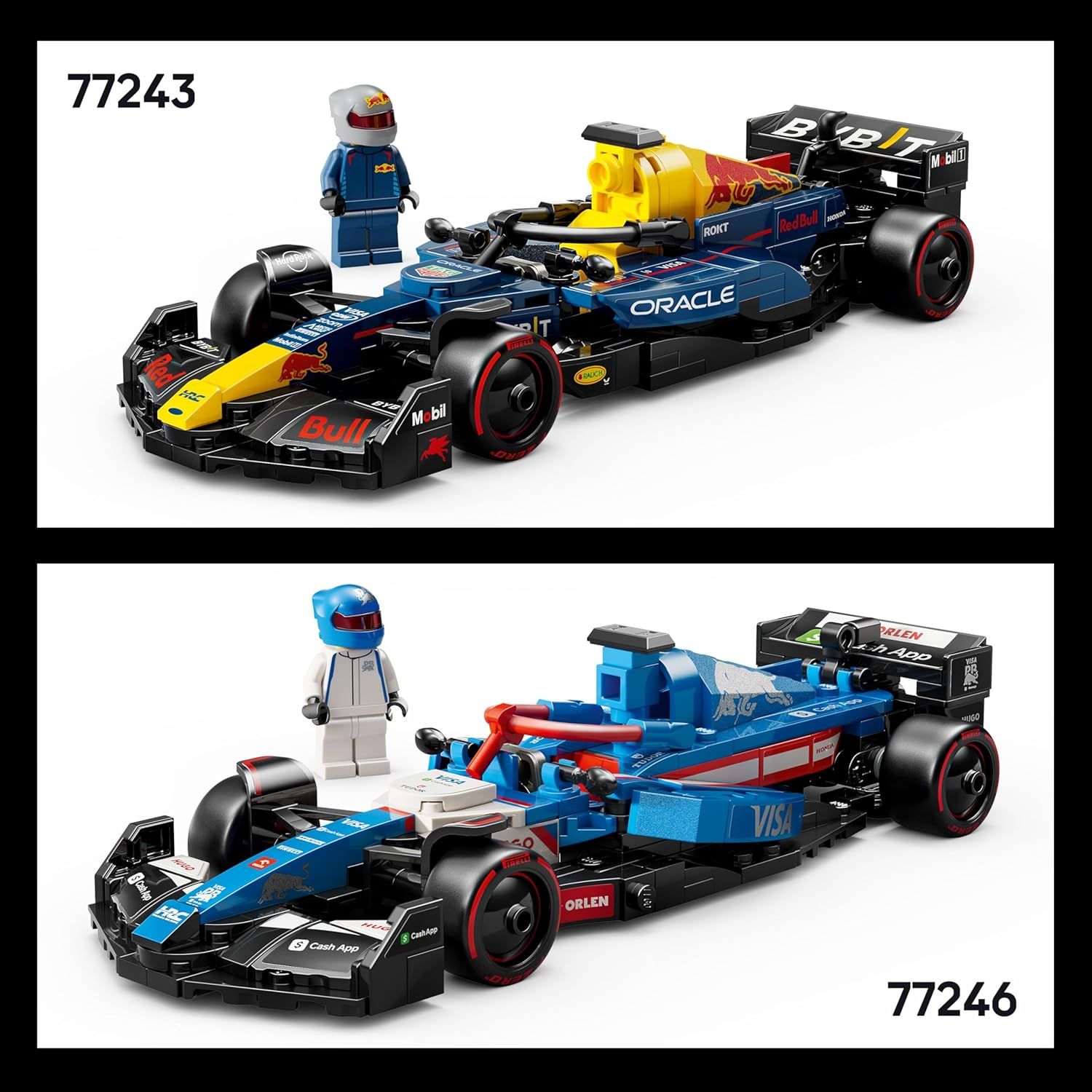 [CÓ HÀNG] LEGO F1 Complete Set: All 10 LEGO Speed Champions F1 Race Ca ...