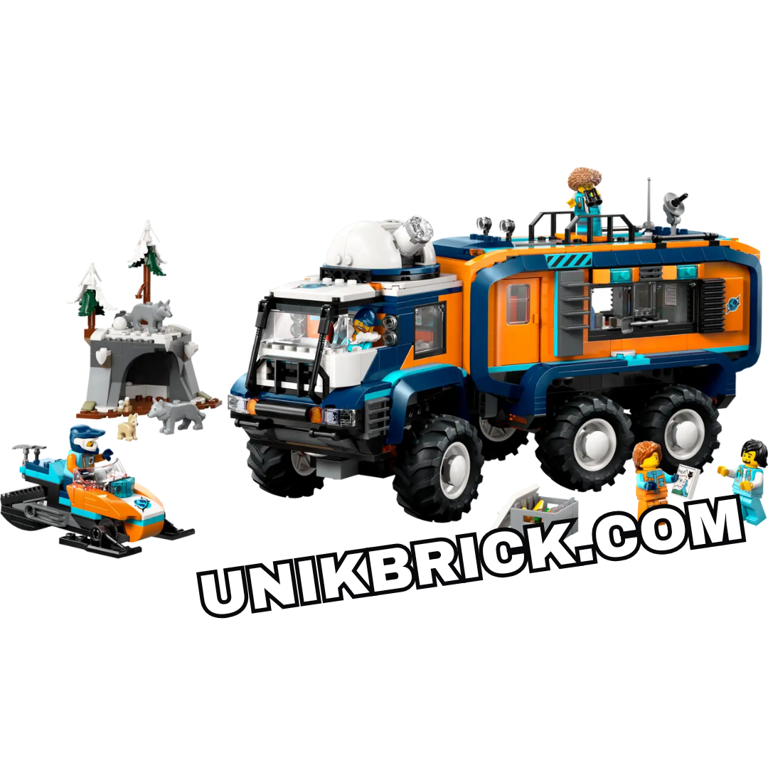 LEGO 60471 City Arctic Explorer Science Lab Truck Xe Thám Hiểm Bắc Cực ...