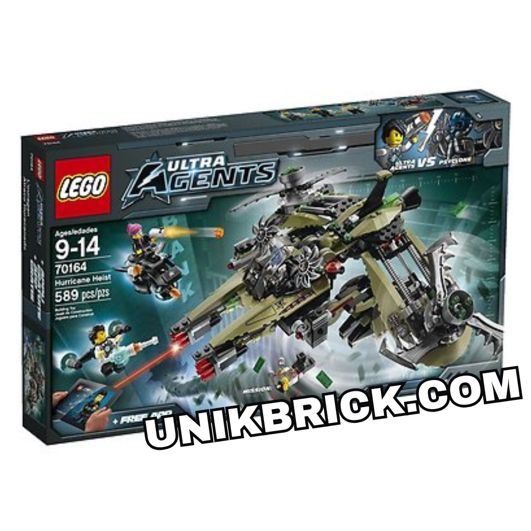 [CÓ HÀNG] LEGO 70164 Ultra Agents: Hurricane Heist Trận Chiến Trong Cơ ...
