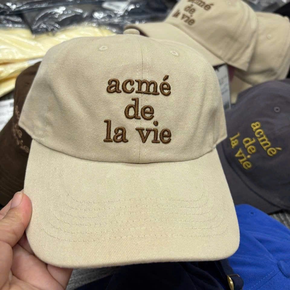 Nón ADLV Cotton Napping 3D Embo Ball Cap Beige – Dopevn