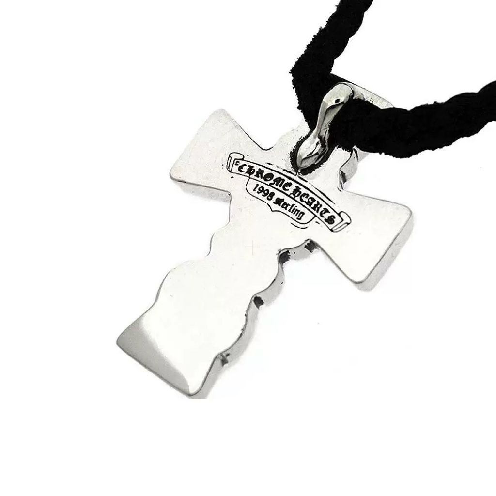 Dây Chuyền CELTIC CROSS with LEATHER BRAIDED – AIM GALLERY