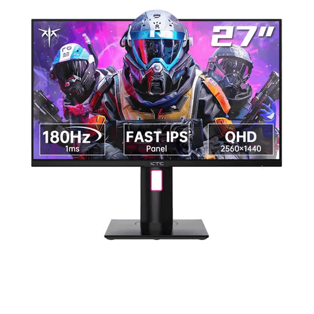 Màn hình Gaming KTC H27T22S QHD | 27 inch, 2K, IPS, 180Hz, 1ms, chân C