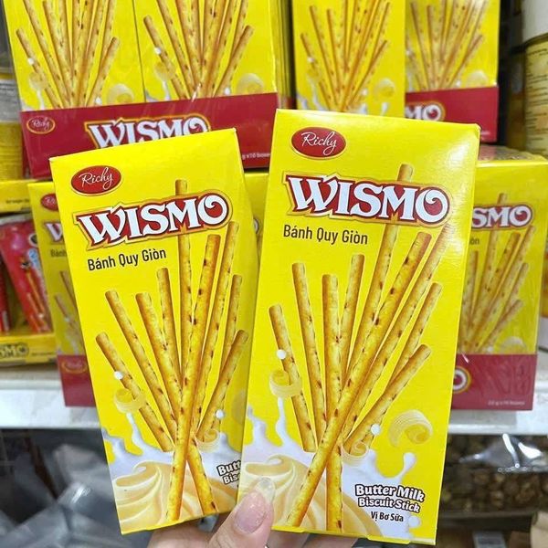 Bánh Quy Giòn Wismo Richy - 22g (Lốc 10 Hộp) – Siêu Thị Luxy