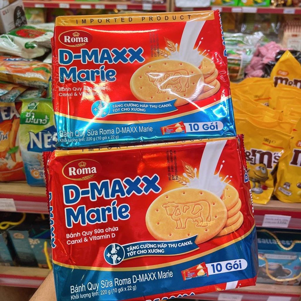 Bánh Quy Sữa Roma DMaxx Marie - 220g – Siêu Thị Luxy