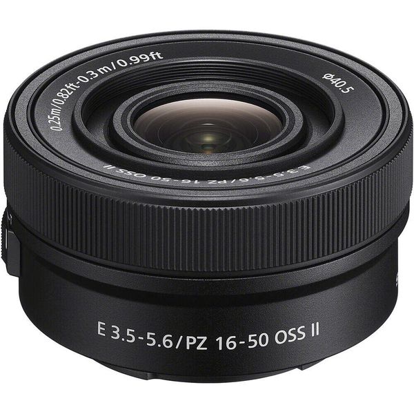 Ống kính Sony SEL 16-50 ii PZ OSS F3.5-5.6 qua sử dụng 99% tách kít ...