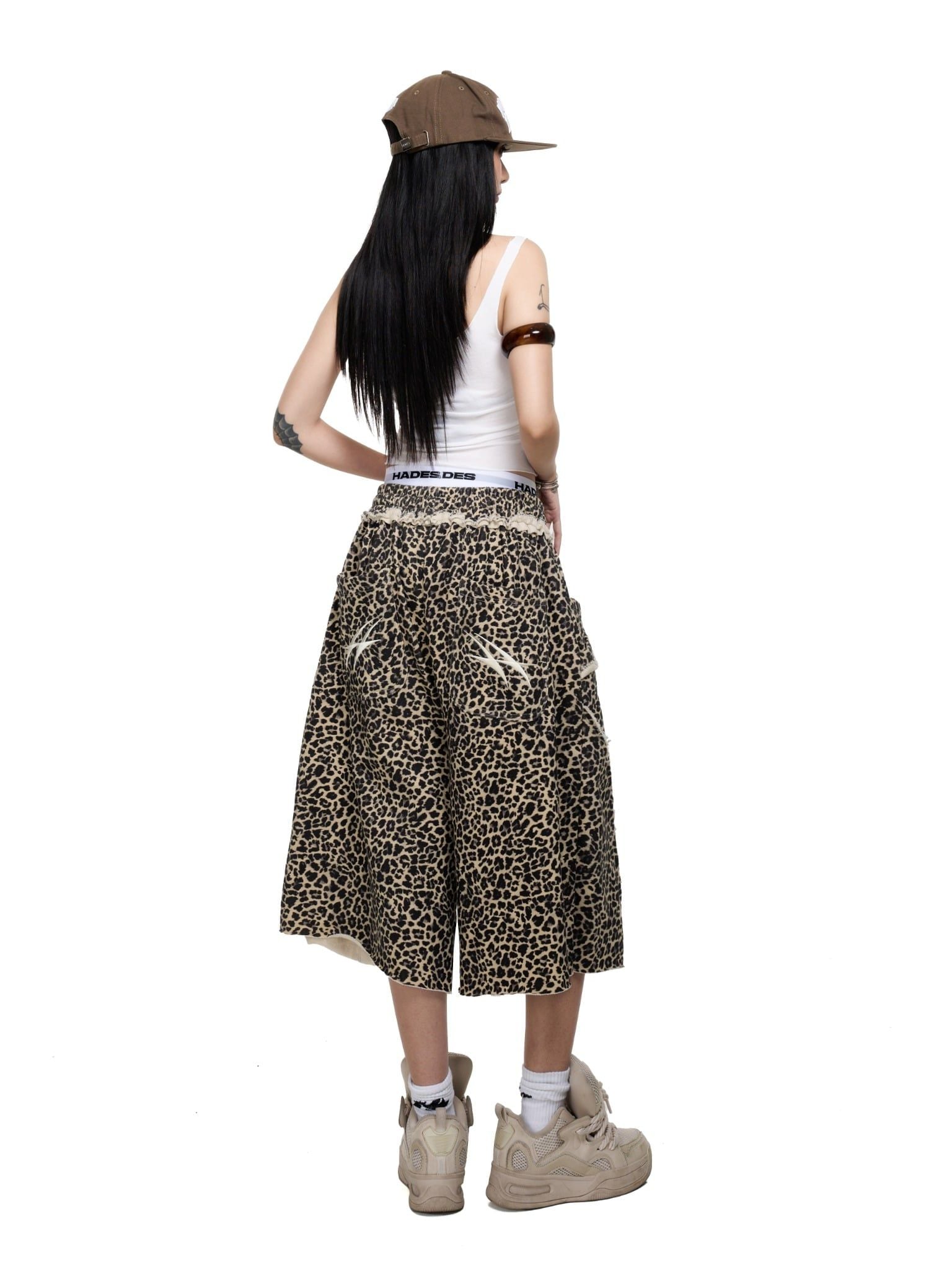 HADES RUGGED LEOPARD SHORTS – HADES STUDIO