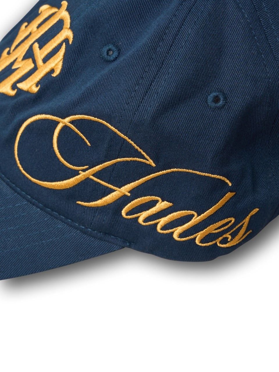 HADES CREST DAD CAP - BLUE NAVY – HADES STUDIO