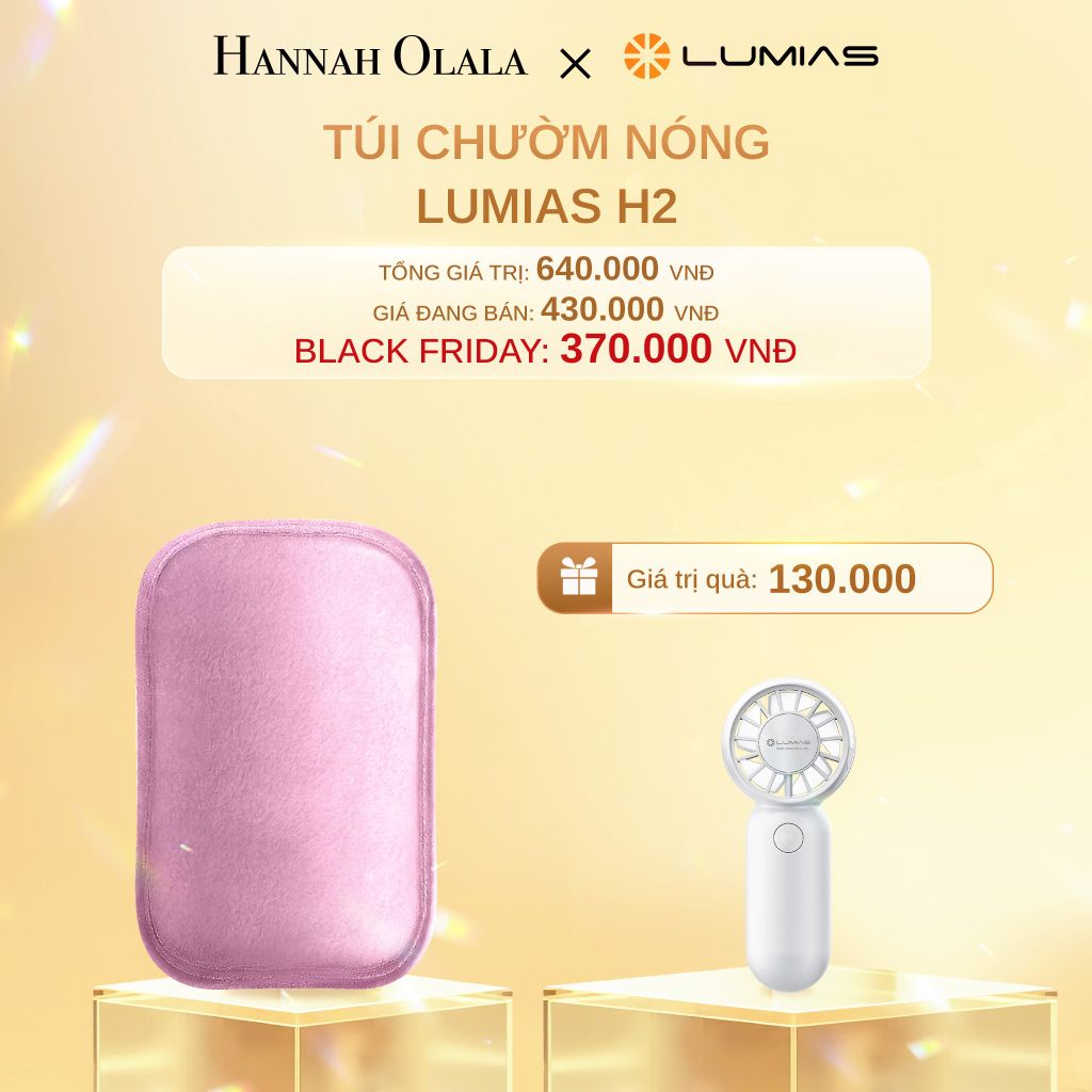 DEAL 2: TÚI CHƯỜM NÓNG LUMIAS H2 – Hannah Olala