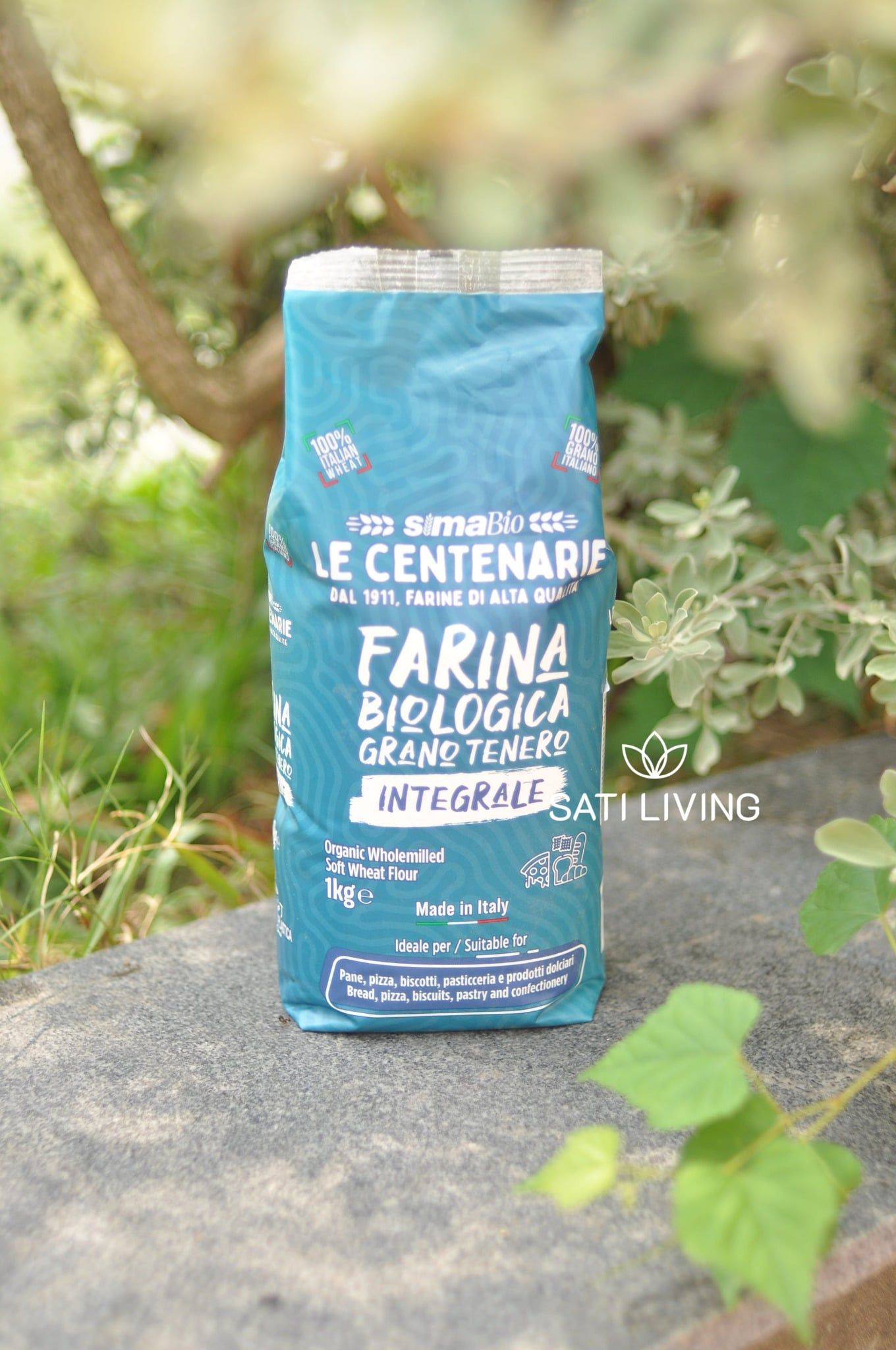 Bột mì nguyên cám hữu cơ Le Centenarie – SATI LIVING