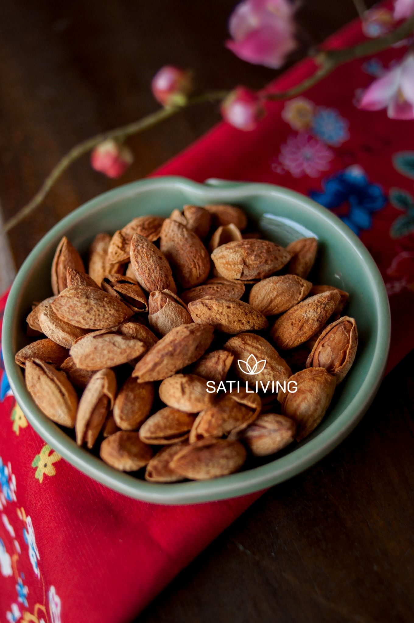 Hạnh nhân rang bơ Mỹ thượng hạng – SATI LIVING