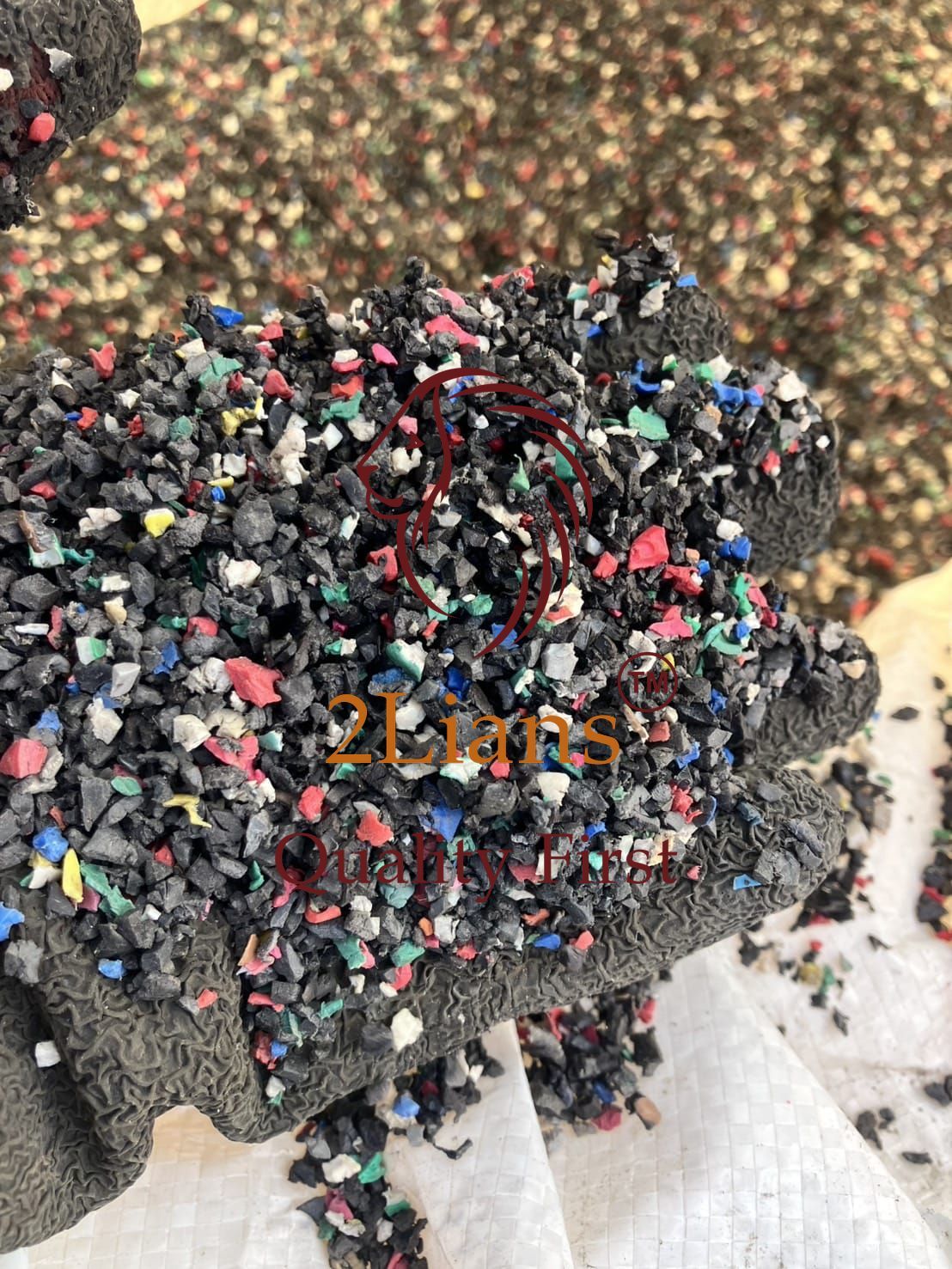 PVC cable lumps mixed colors – Quality First