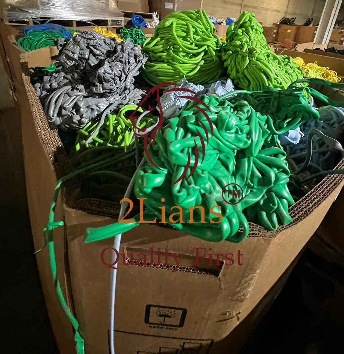 PVC cable lumps mixed colors – Quality First
