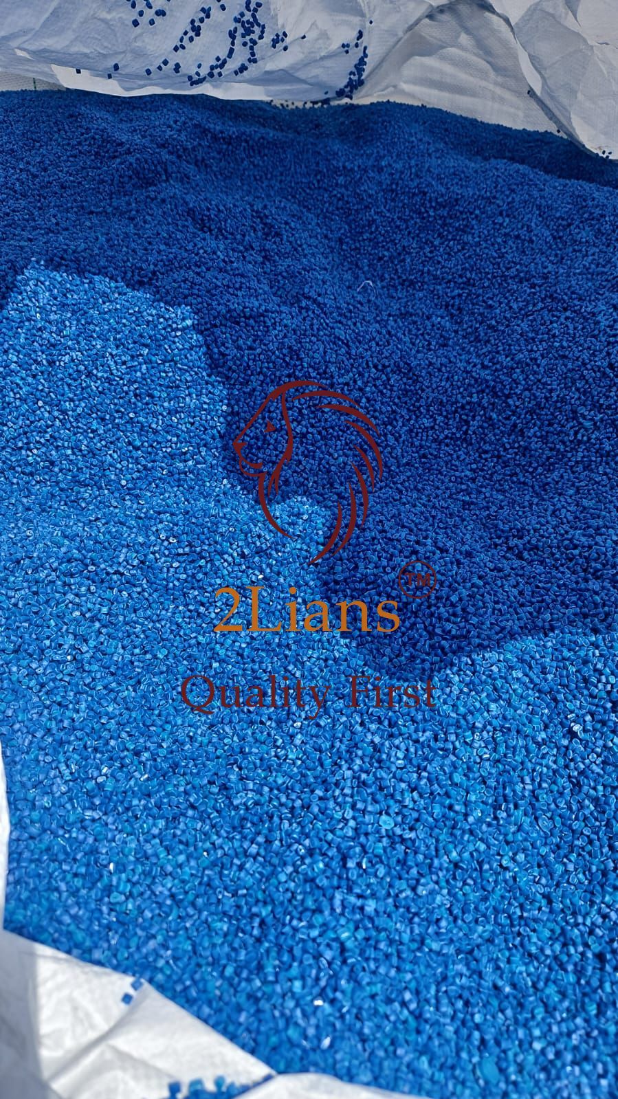 "HDPE blue drum recycled pellets blue – Quality First