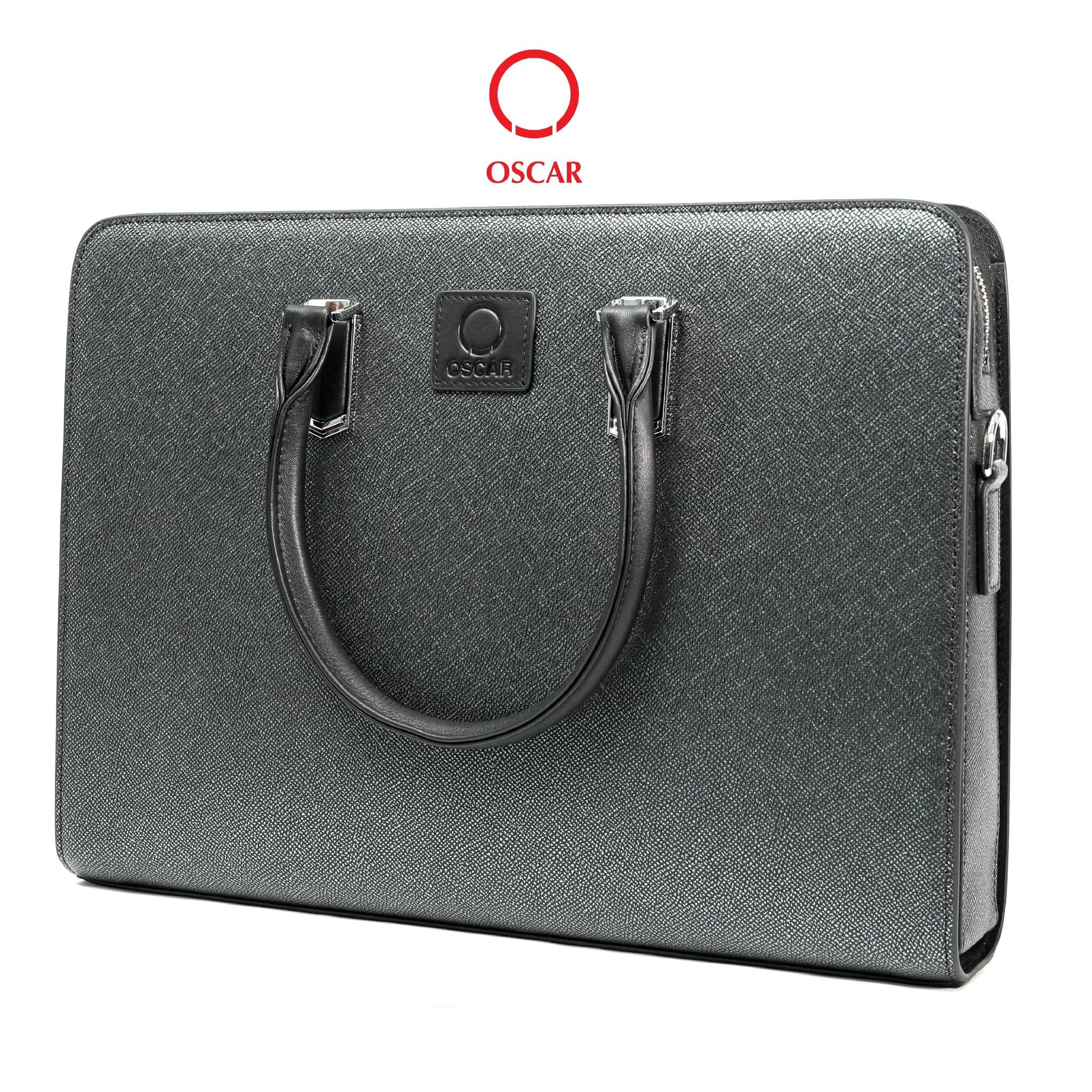 Túi Xách Nam Công Sở Oscar - 063 (Da Saffiano Chống Trầy, Đẳng Cấp Doa ...