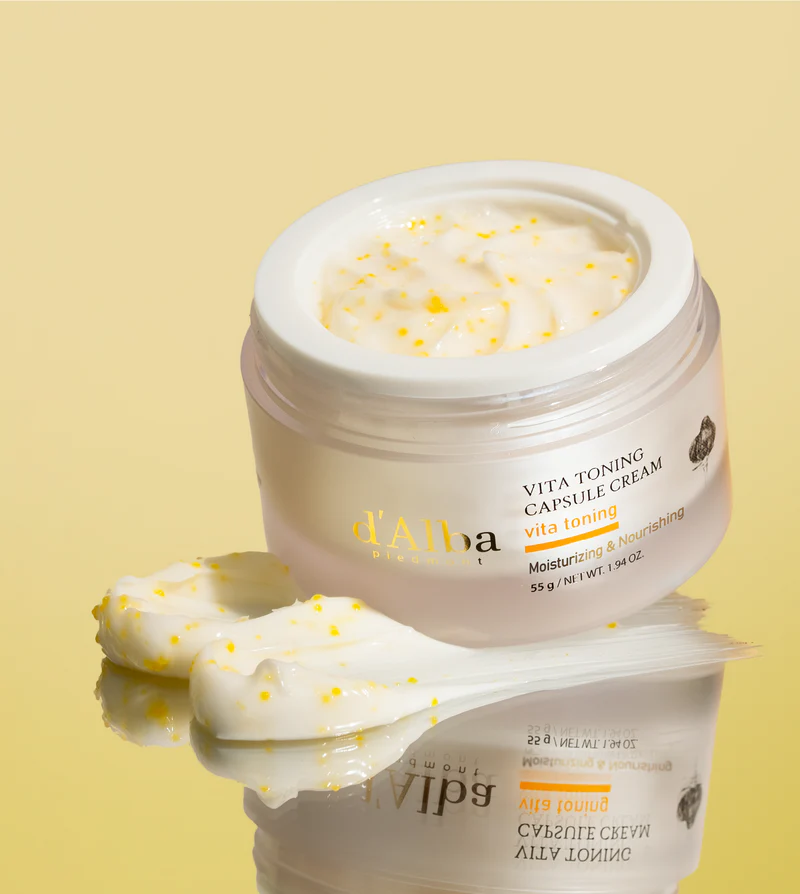 (Mẫu mới) Kem Dưỡng Ẩm, Trắng Da d'Alba Vita Toning Capsule Cream 55g ...