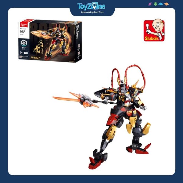 Bộ Đồ Chơi Lắp Ráp Mô Hình Lữ Bố Cơ Giáp ( Lu bu Mecha ) SLUBAN – Toyzone