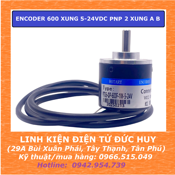 ENCODER 600 XUNG 5-24VDC PNP 2 XUNG A B – LINH KIỆN ĐIỆN TỬ ĐỨC HUY ...