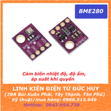 GY BME280 5V Cảm biến nhiệt độ, độ ẩm và áp suất khí quyển – LINH KIỆN ...