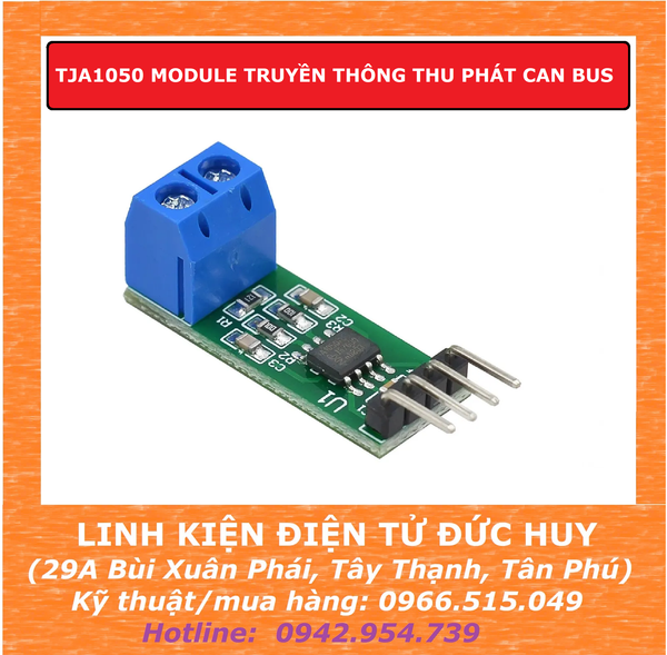 TJA1050 MODULE TRUYỀN THÔNG THU PHÁT CAN BUS – LINH KIỆN ĐIỆN TỬ ĐỨC ...