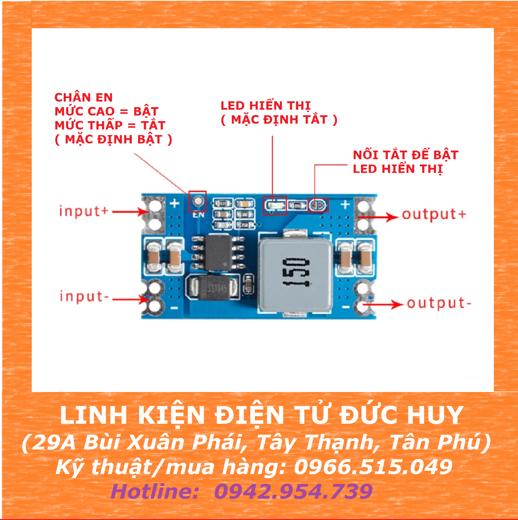 MẠCH GIẢM ÁP HẠ ÁP DC-DC MINI560 PRO 5A – LINH KIỆN ĐIỆN TỬ ĐỨC HUY ...