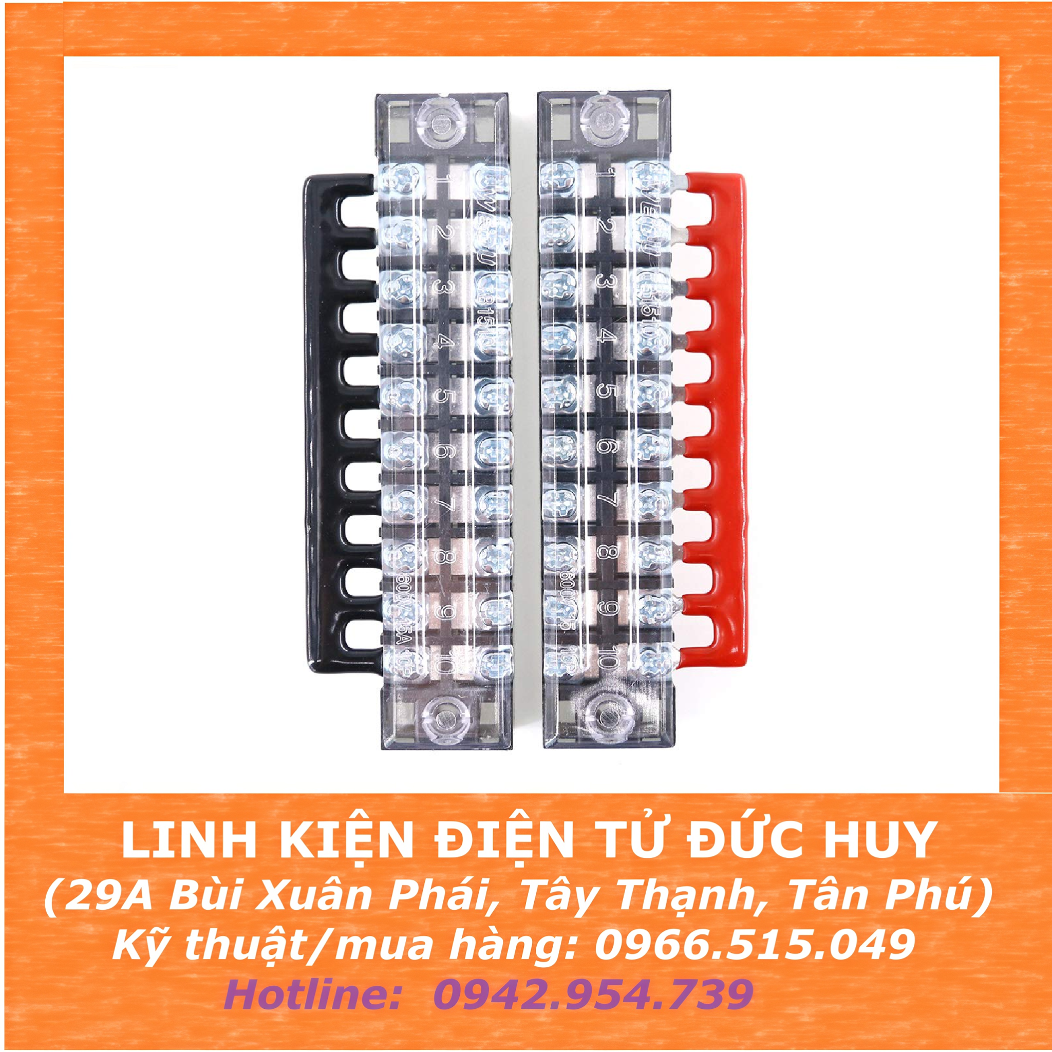 THANH LƯỢC JUMP NỐI TẮT TERMINAL BLOCK 15A TB1504 TB1506 TB1510 TB1512 ...