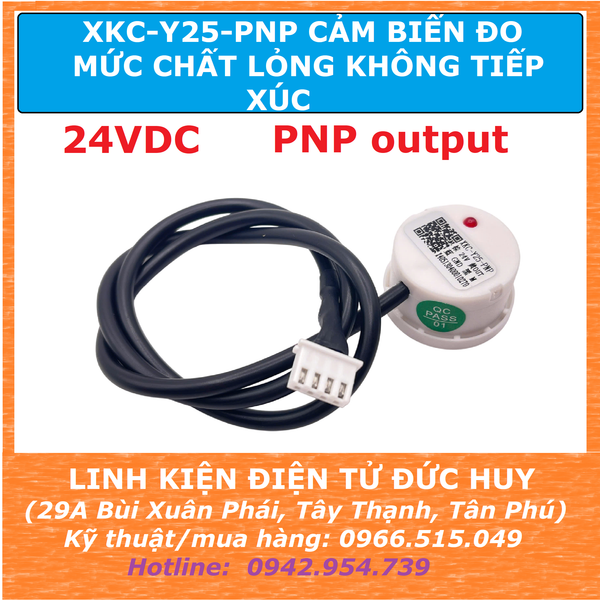 XKC Y25 PNP 24VDC CẢM BIẾN MỰC CHẤT LỎNG KHÔNG TIẾP XÚC – LINH KIỆN ...