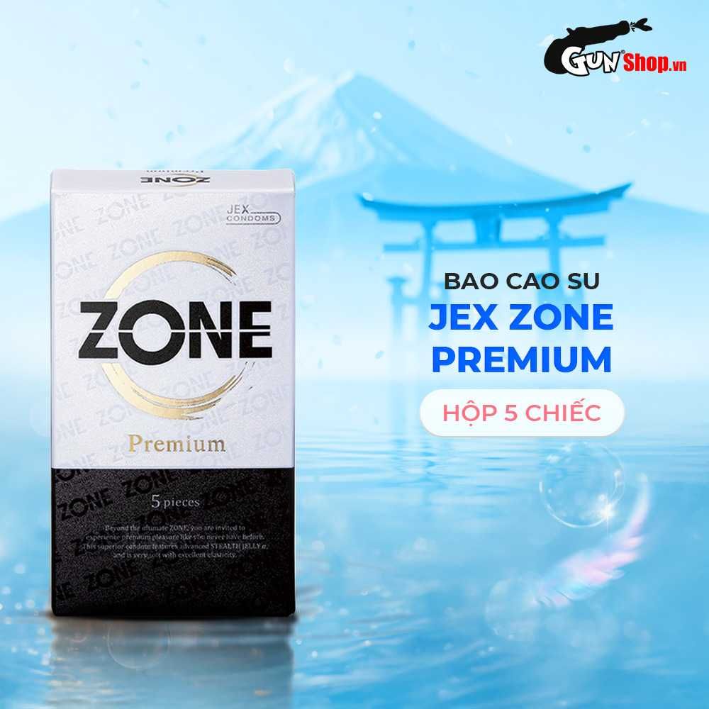 Bao cao su JEX Zone Premium trơn mượt nâng cấp Stealth Jelly α