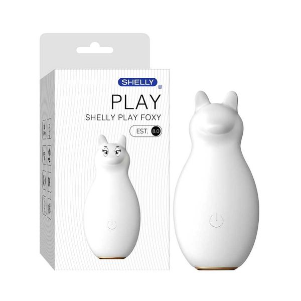 Trứng rung hình cáo Shelly Play Foxy dễ thương, rung êm, kín đáo