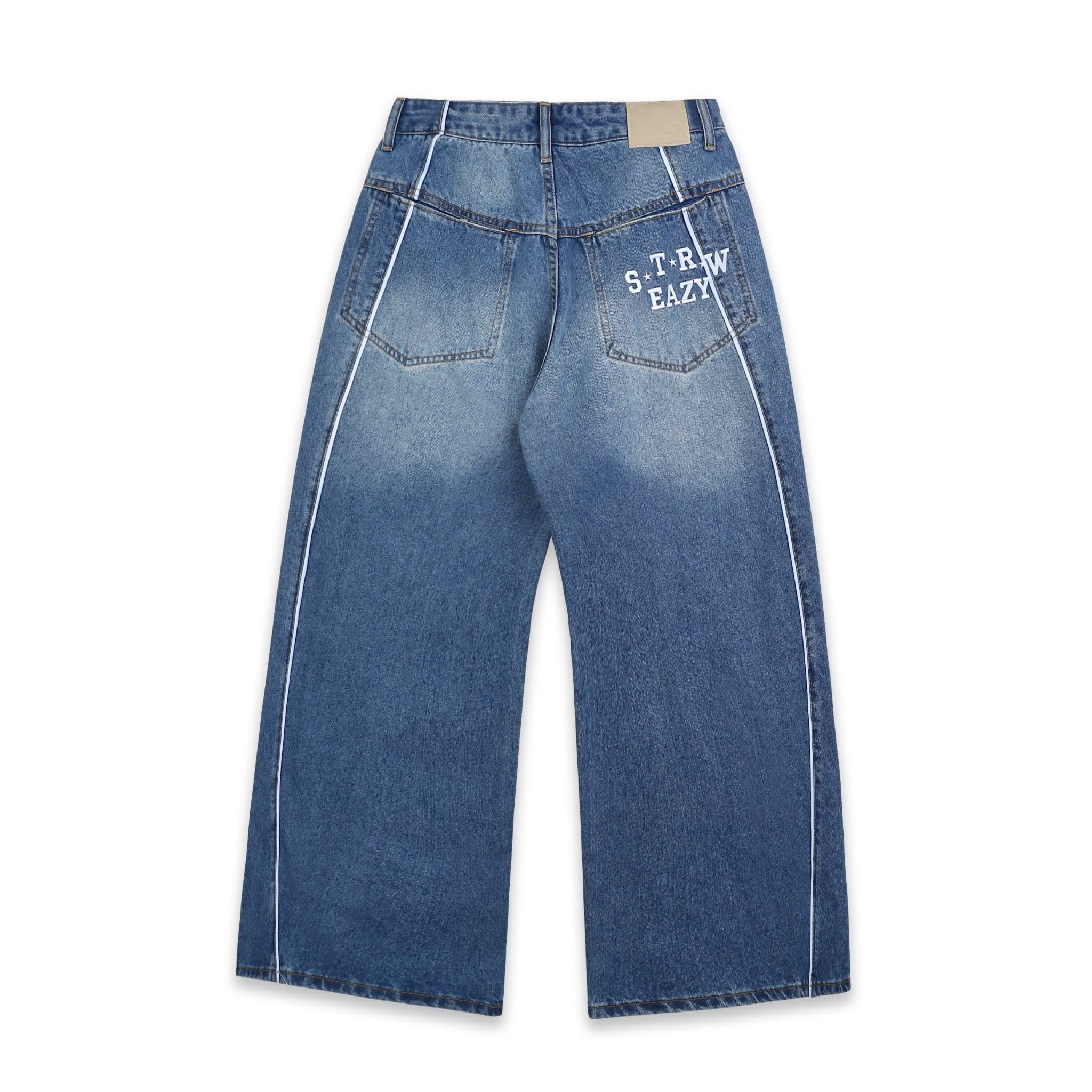 SWE PIPELINE JEANS - RETRO BLUE – SWE (STREETWEAREAZY)