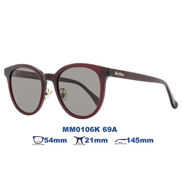 Kính mát Max Mara MM0106K 69A – Đỏ cá tính | Mắt Kính Liên Sơn – LienSon