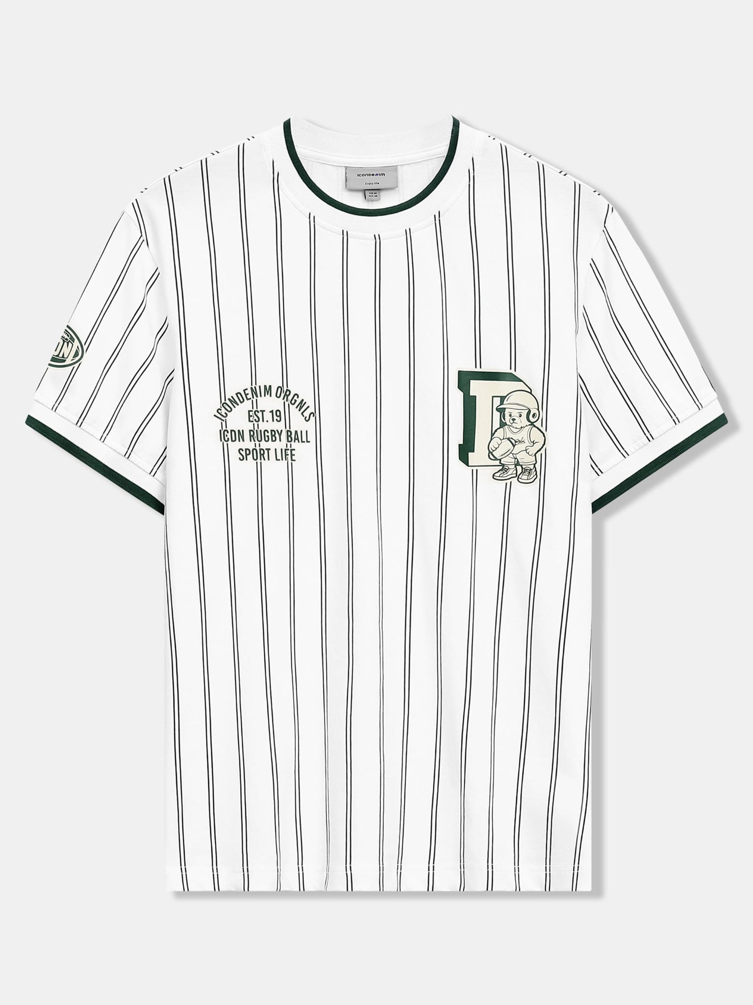 Áo Thun Nam Cotton ICDN Rugby Ball Form Regular