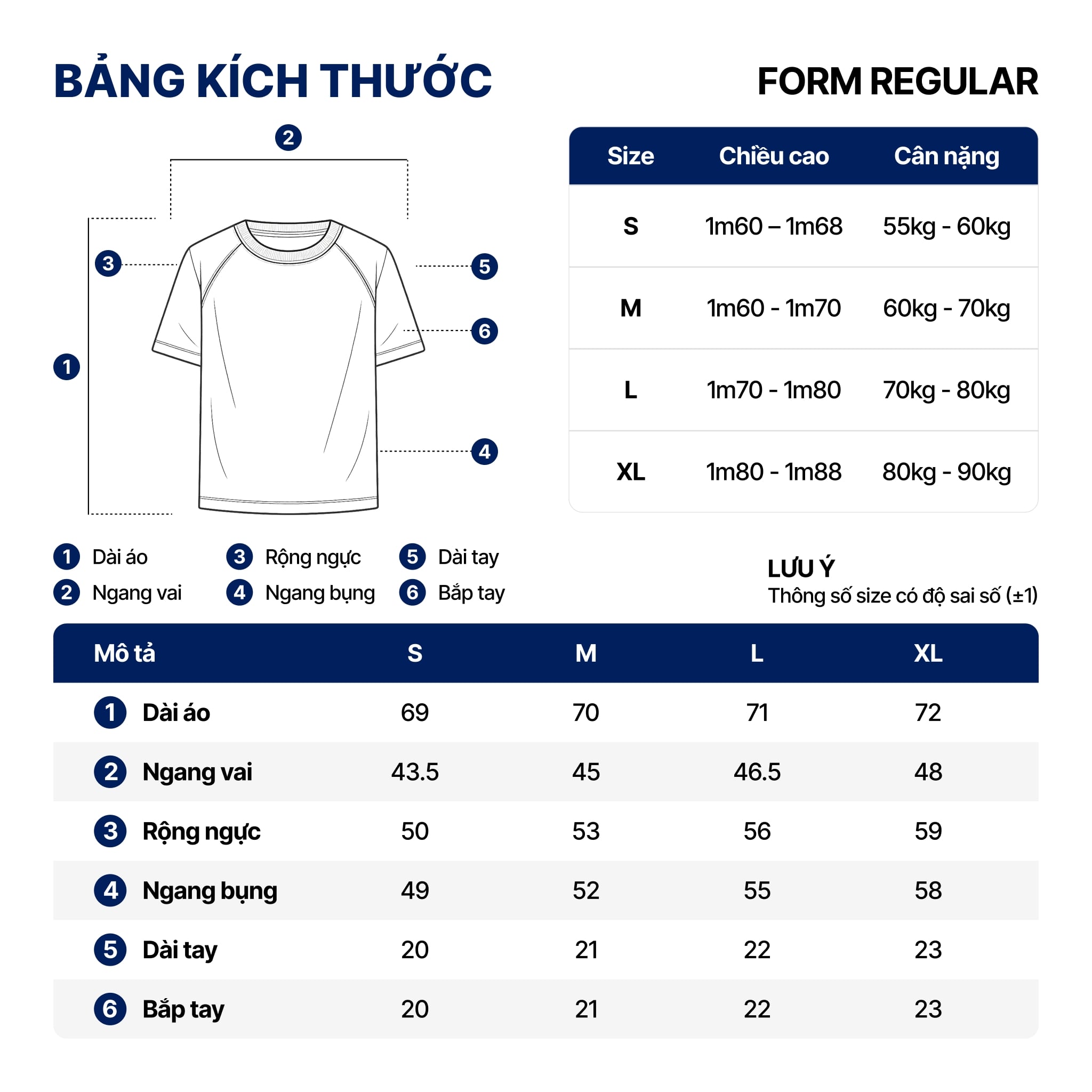 Áo Thun Nam Cotton ICDN Rugby Ball Form Regular