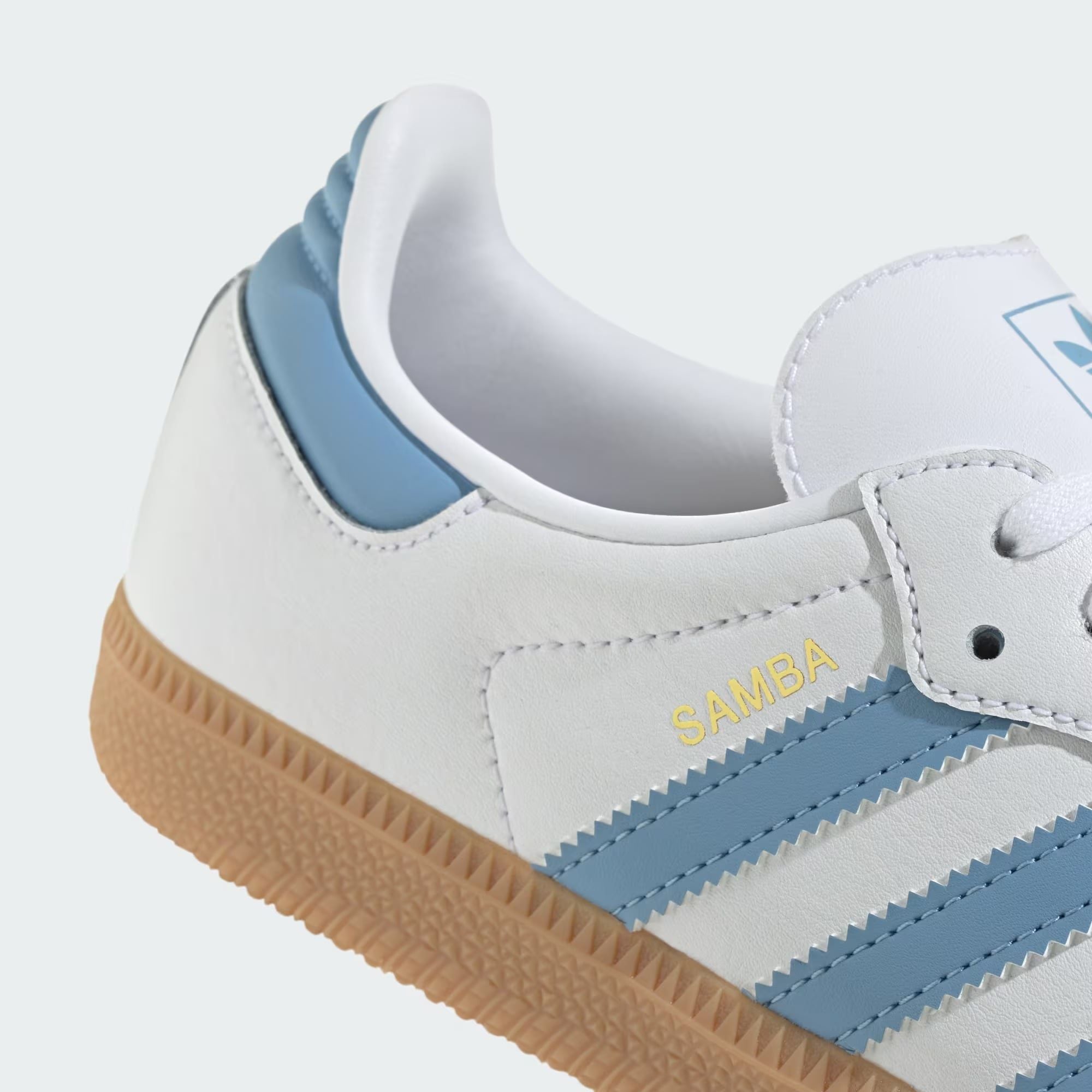adidas Samba OG Junior - Cloud White / Ash Blue – Online Sneaker Store