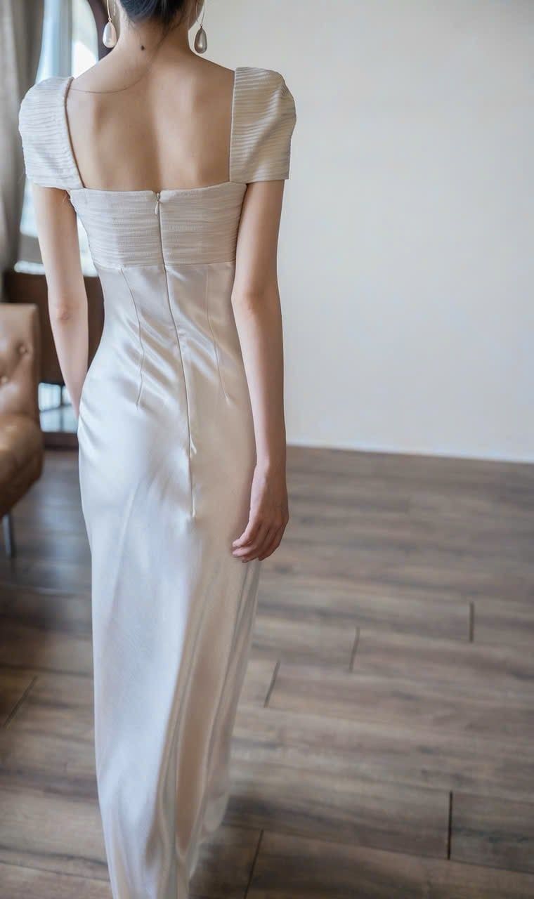 Gracie Dress - Đầm Tay Chườm Thiết Kế – Pomelo Flower
