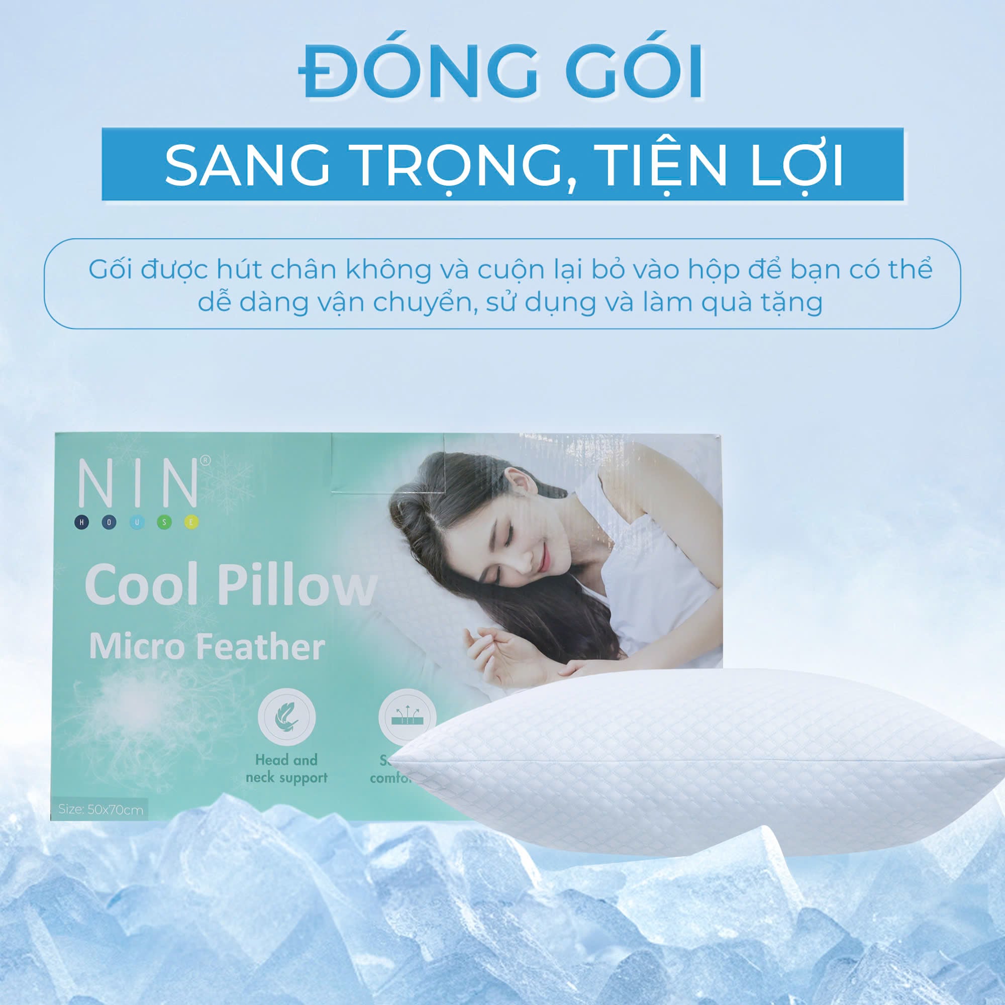 Ruột Gối NIN House Cool Plus – GOSUMO.VN