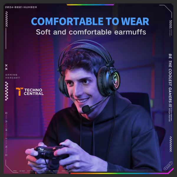 ONIKUMA X80 - TAI NGHE 7.1 SURROUND - CHỐNG ỒN - Laptop4Pro