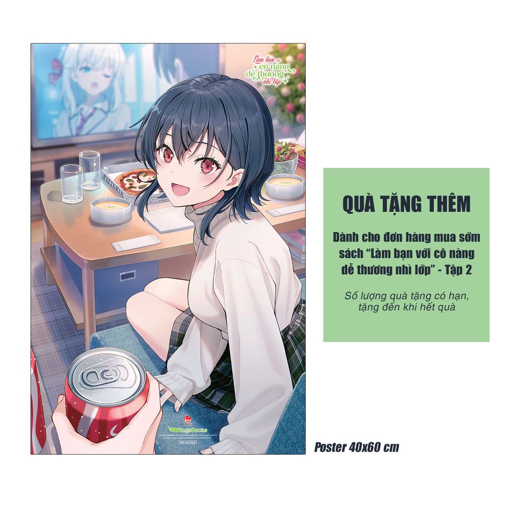 Làm Bạn Với Cô Nàng Dễ Thương Nhì Lớp - Tập 2 – Hikaru Shop