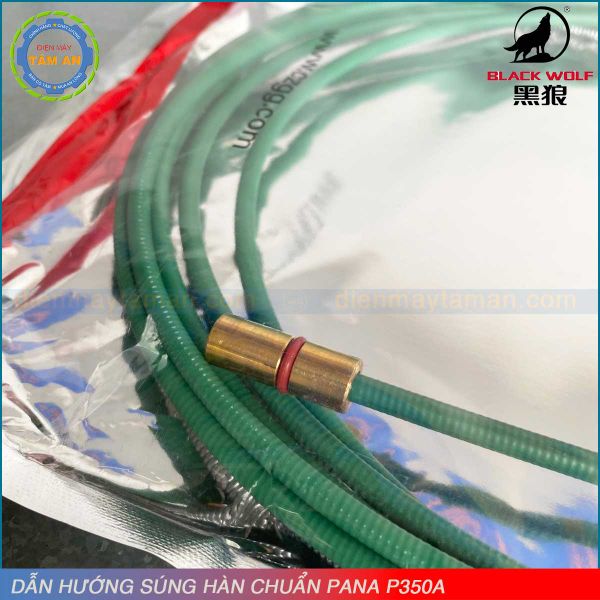 Dẫn hướng súng hàn Pana P350 xanh lá cây - Black Wolf – Điện Máy Tâm An