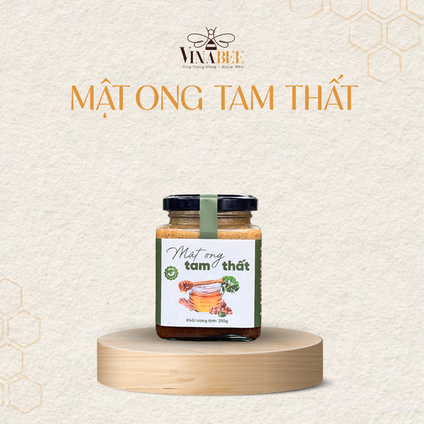 Mật ong hoa tam thất 250gr – CÔNG TY CỔ PHẦN ONG TRUNG ƯƠNG VINAPI
