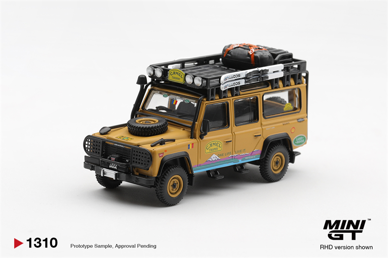 Mô hình xe Land Rover Defender 110 1998 Camel Trophy Tierra del Fuego ...