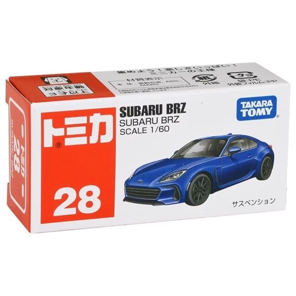 Mô hình xe No.28 Subaru BRZ tỉ lệ 1:60 Tomica 175360 – Cửa Hàng Mô Hình ...